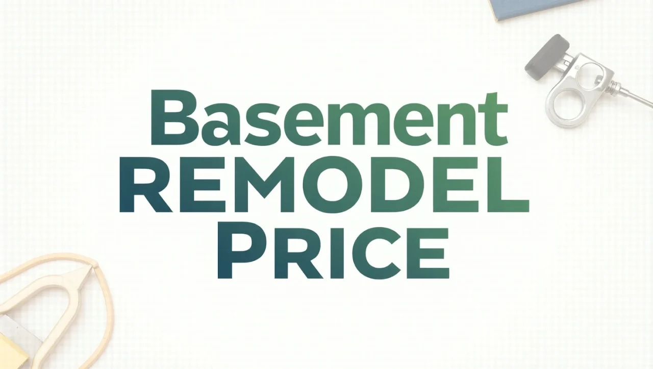 Basement Remodel Price Guide 2025 – Costs & Tips