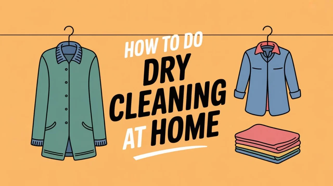 How To Do Dry Cleaning At Home | Easy DIY Clothing Care