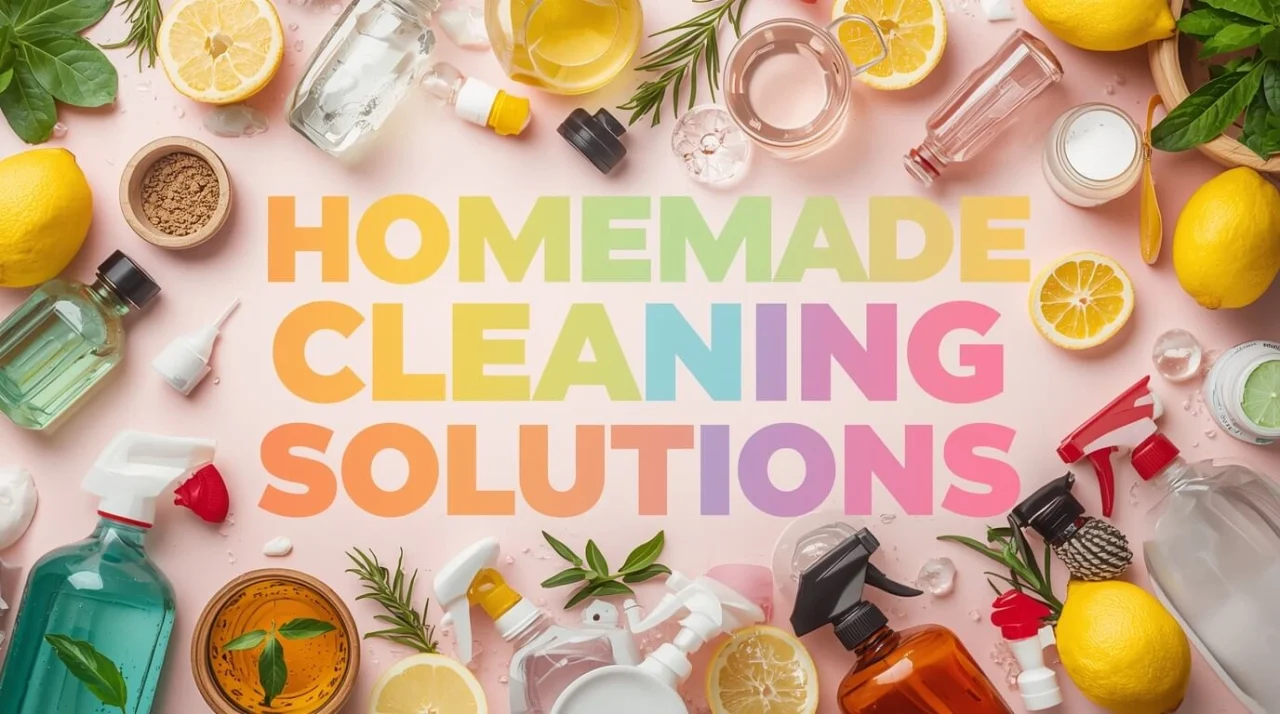 Homemade Cleaning Solutions | Safe & Budget-Friendly Tips